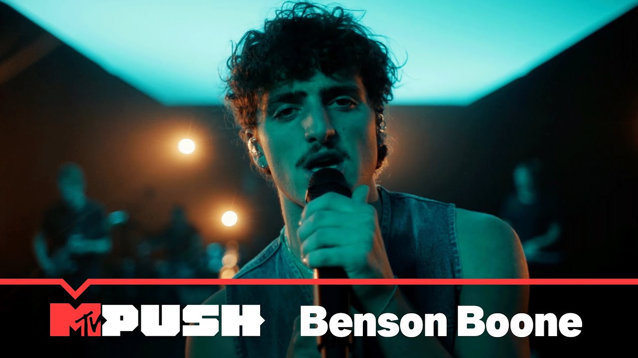 Our October #MTVPUSH artist @BensonBoone gives a performance of his ...