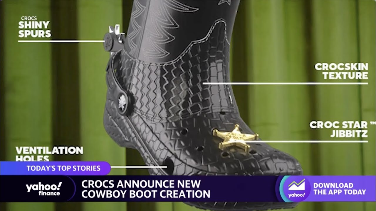 Crocs showcases new cowboy boots for 'Croctober' - The Global Herald