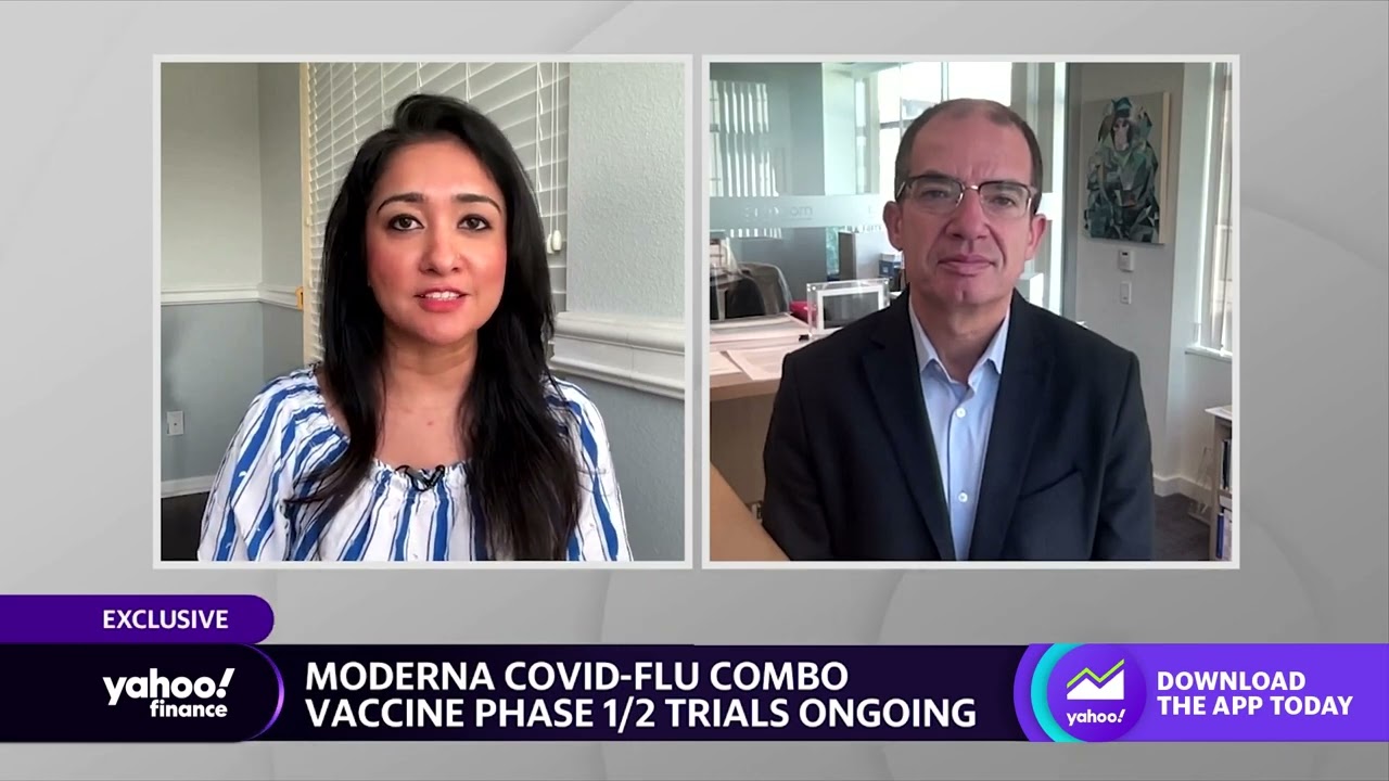 Moderna CEO on combo Covid, flu vaccine moving to next trial phase ...