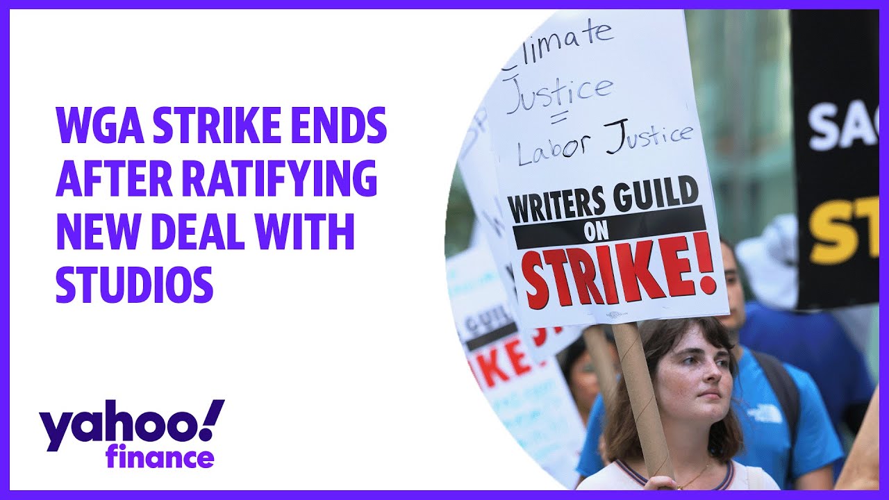 WGA strike ends after ratifying new deal with studios - The Global Herald