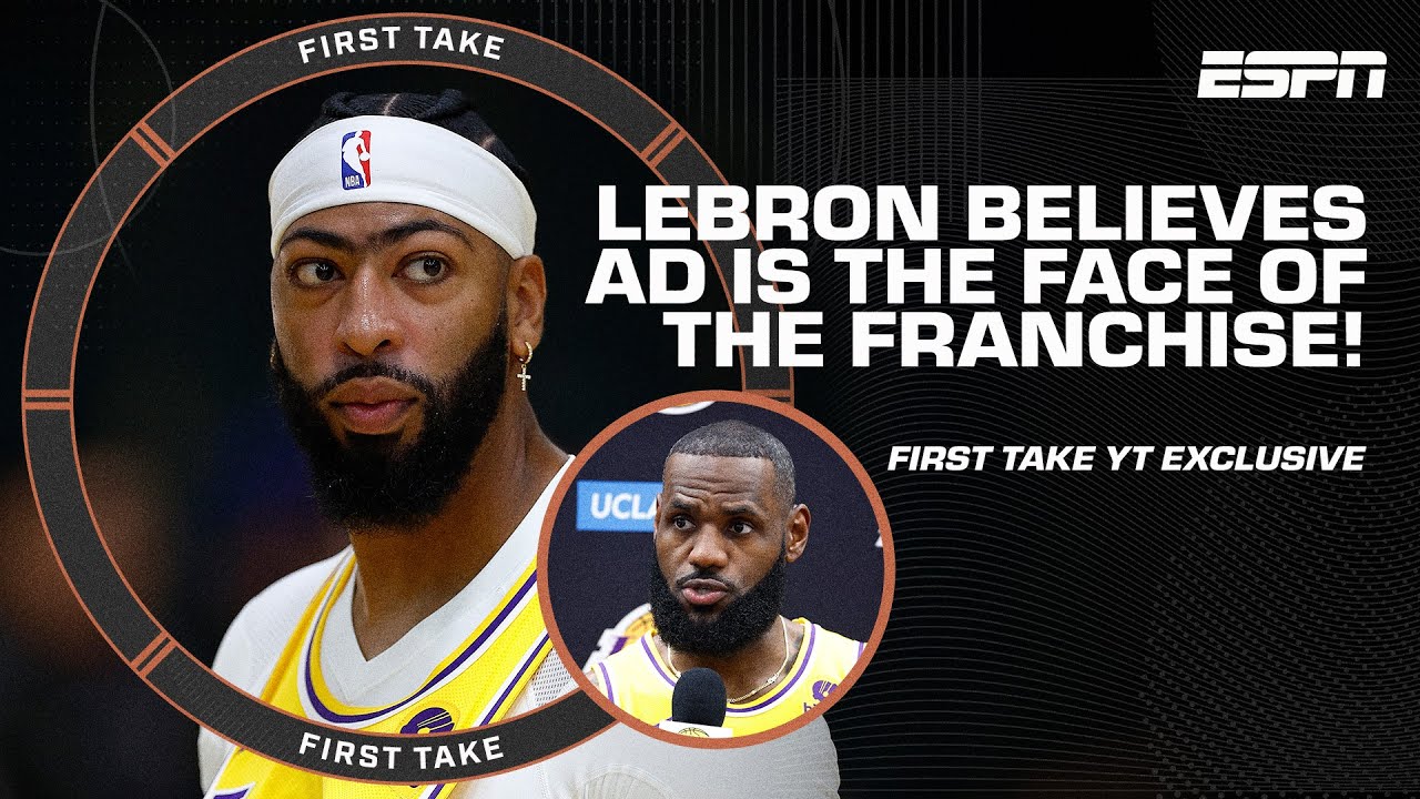 'THE FACE OF THE LAKERS is AD' - LeBron James + Where is Kawhi Leonard ...