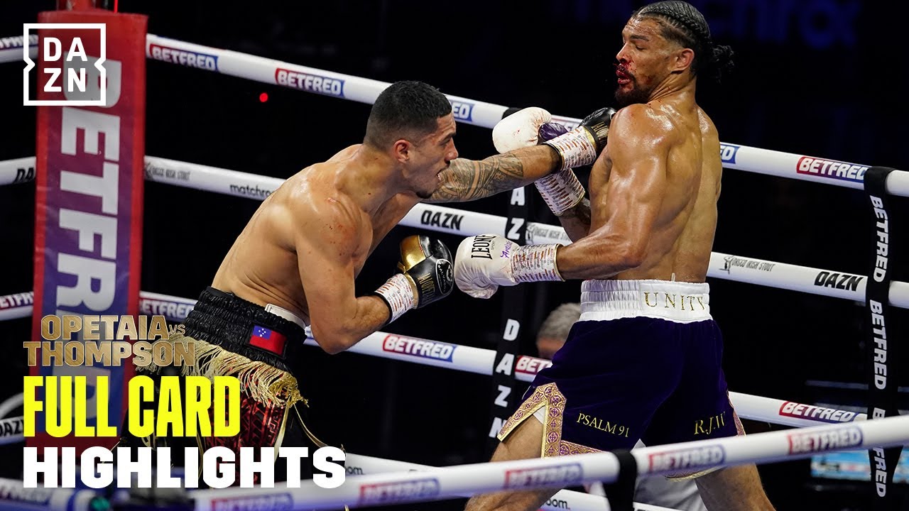 Jai Opetaia vs. Jordan Thompson | Full Card Highlights - The Global Herald