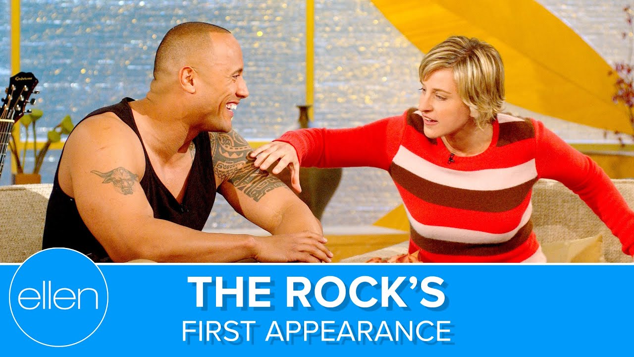 Dwayne ‘The Rock’ Johnson’s First Appearance on ‘Ellen’ - The Global Herald