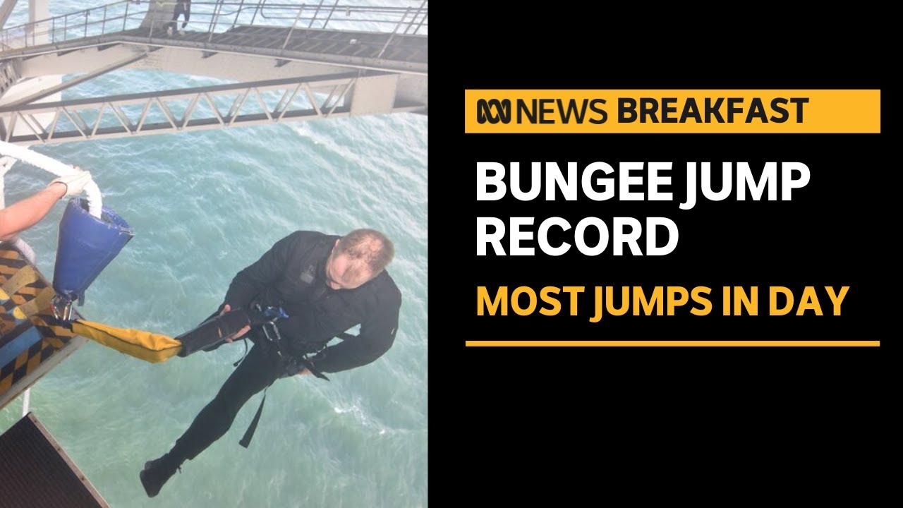 New Zealand's Mike Heard reclaims world record for most bungee jumps in ...