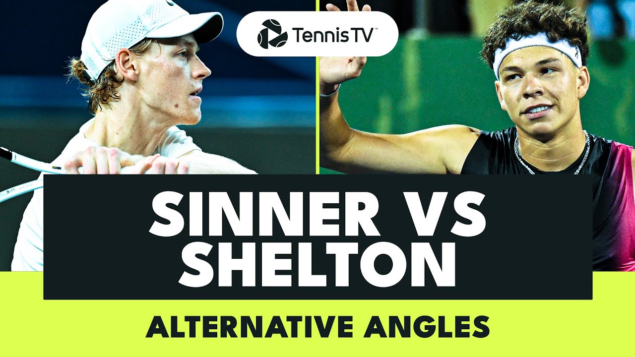 Jannik Sinner vs Ben Shelton THRILLER: Alternative Angles | Shanghai 2023 - The Global Herald