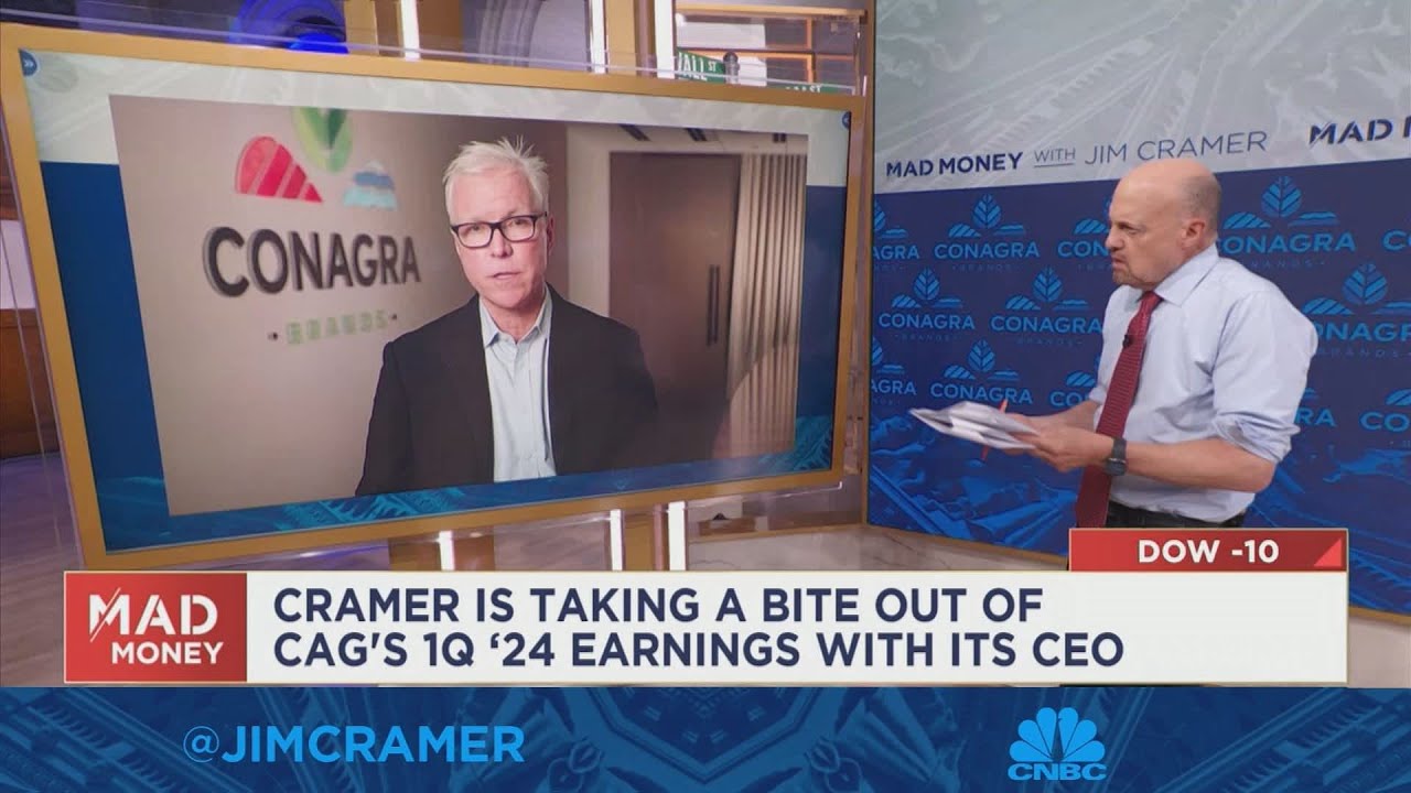 Conagra CEO Sean Connolly goes one-on-one with Jim Cramer - The Global ...