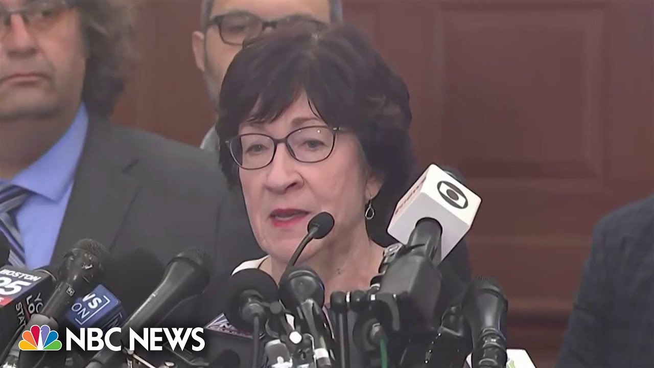 Sen. Susan Collins: 'Today is a dark day for the state of Maine' - The ...