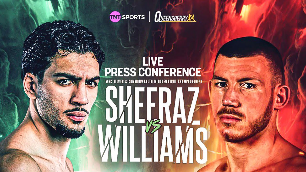 Hamzah Sheeraz v Liam Williams | Press Conference | TNT Sports Boxing ...