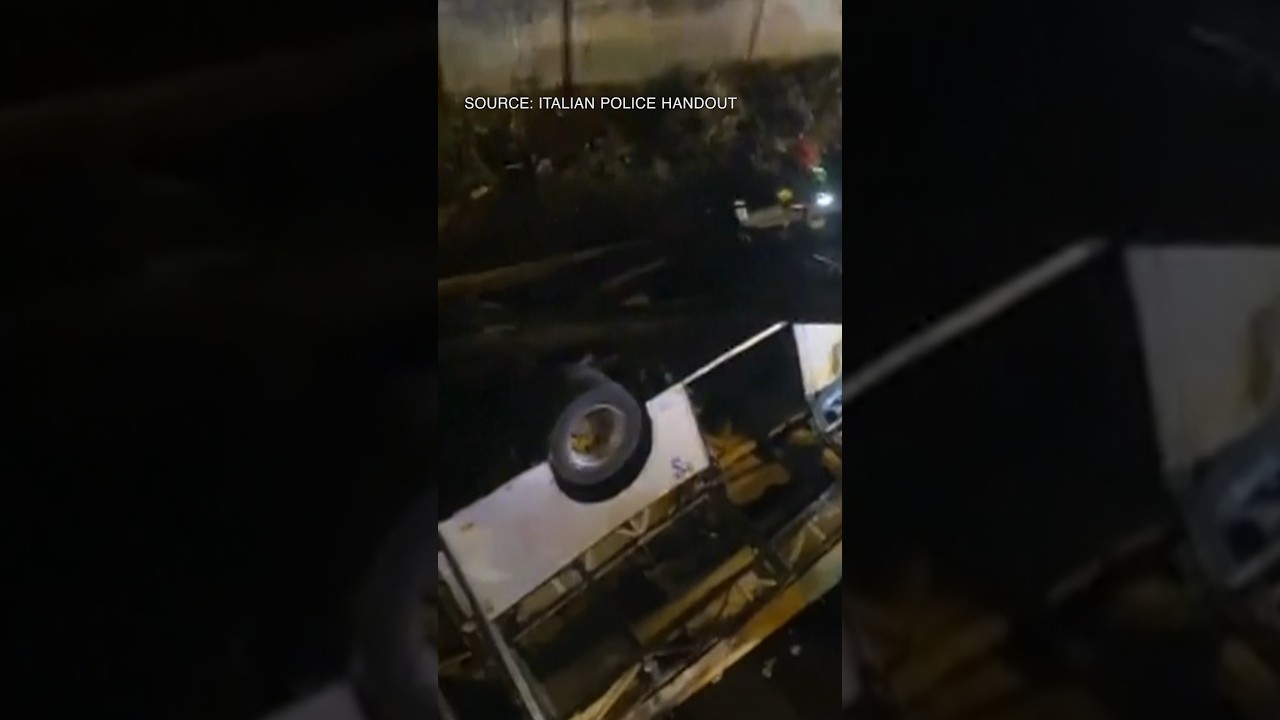 At Least 21 Killed After Bus Falls Off Bridge Near Venice - The Global ...