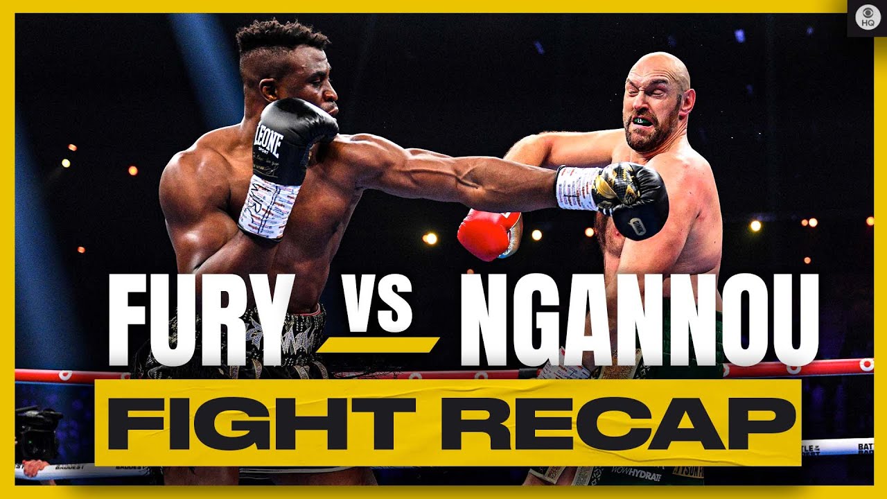 Tyson Fury SURVIVES Francis Ngannou KNOCKDOWN, Earns Split Decision Win ...