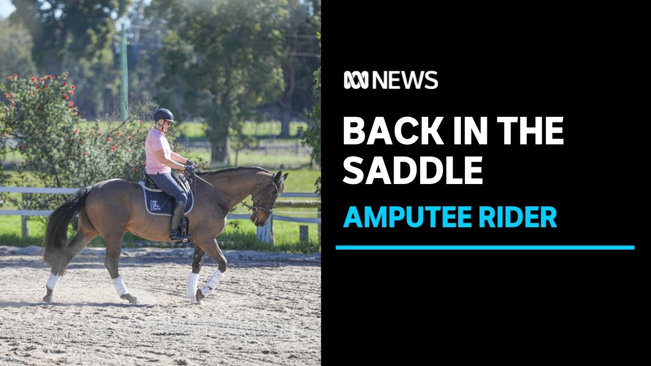 Back in the saddle and winning after two lower leg amputations | ABC ...