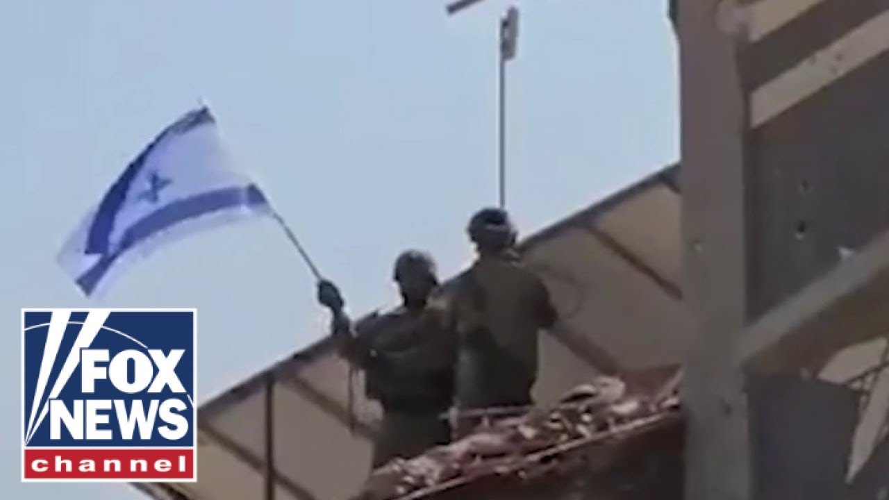 IDF seen raising Israeli flag inside Gaza - The Global Herald