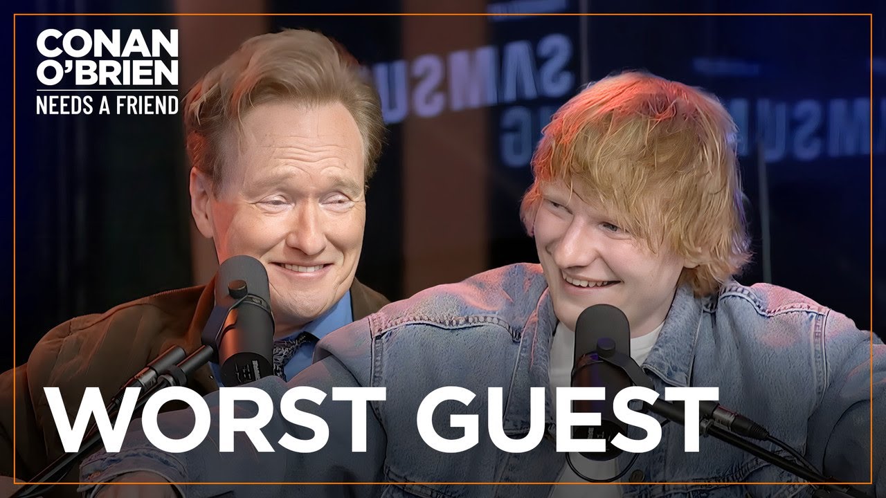 Ed Sheeran Interviews Conan | Conan O'Brien Needs A Friend - The Global ...