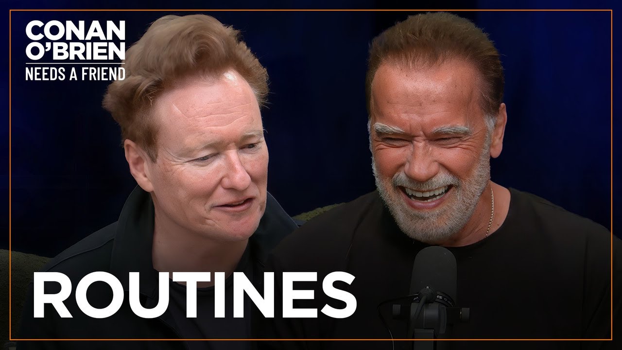 Conan Wants To Work Out With Arnold Schwarzenegger | Conan O'Brien ...