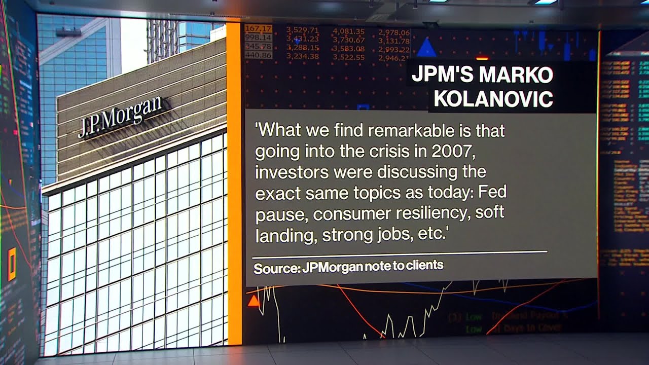 Kolanovic Says Soft-Landing Talks Resembles 2007 Cycle - The Global Herald