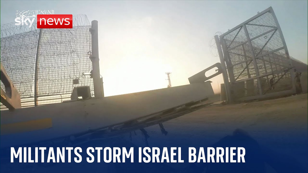 Israel-Hamas war: Al-Qassam Brigades fighters storm Israeli military ...