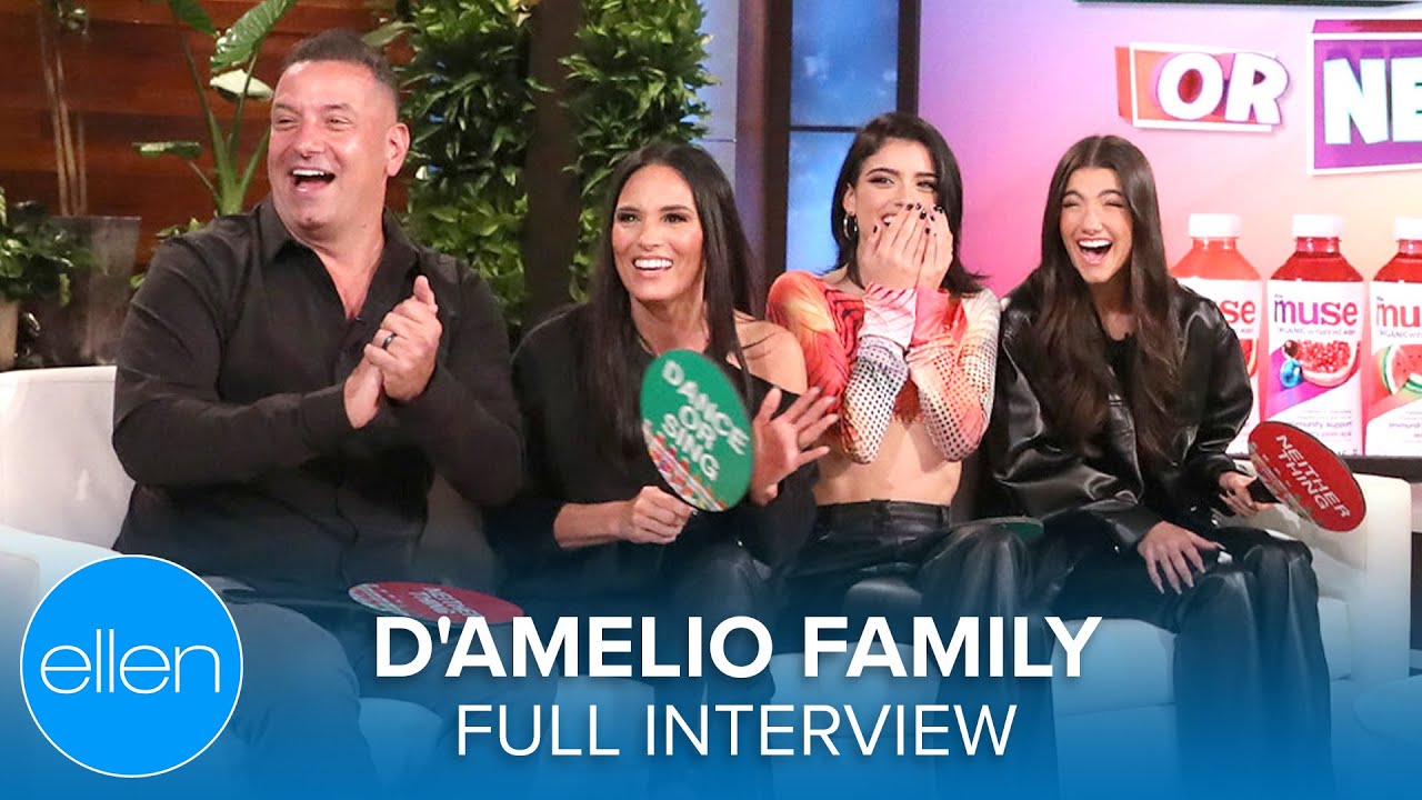 D’Amelio Family Full Interview on ‘Ellen’ - The Global Herald