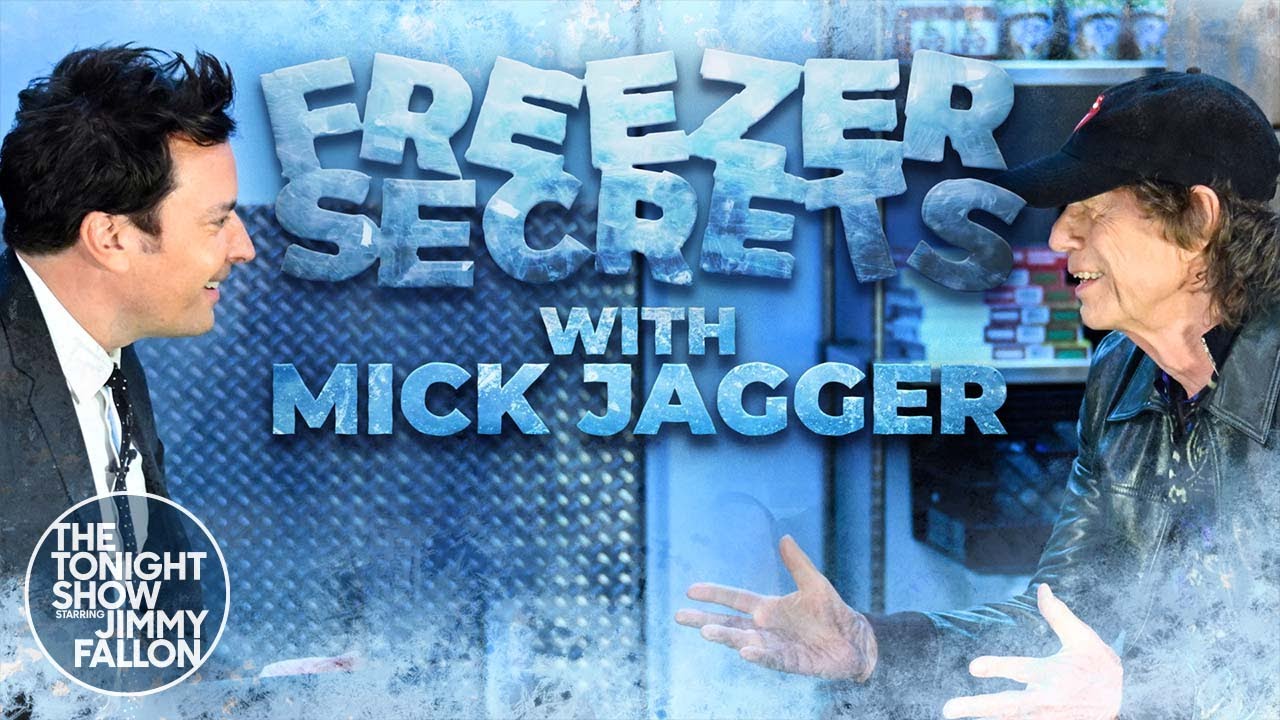 Freezer Secrets with Mick Jagger | The Tonight Show Starring Jimmy ...