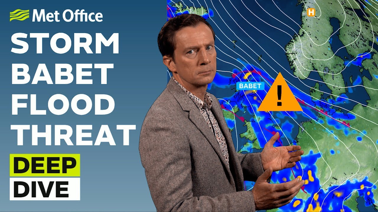 Deep Dive 17/10/2023 – When and where will storm Babet hit - Met Office ...