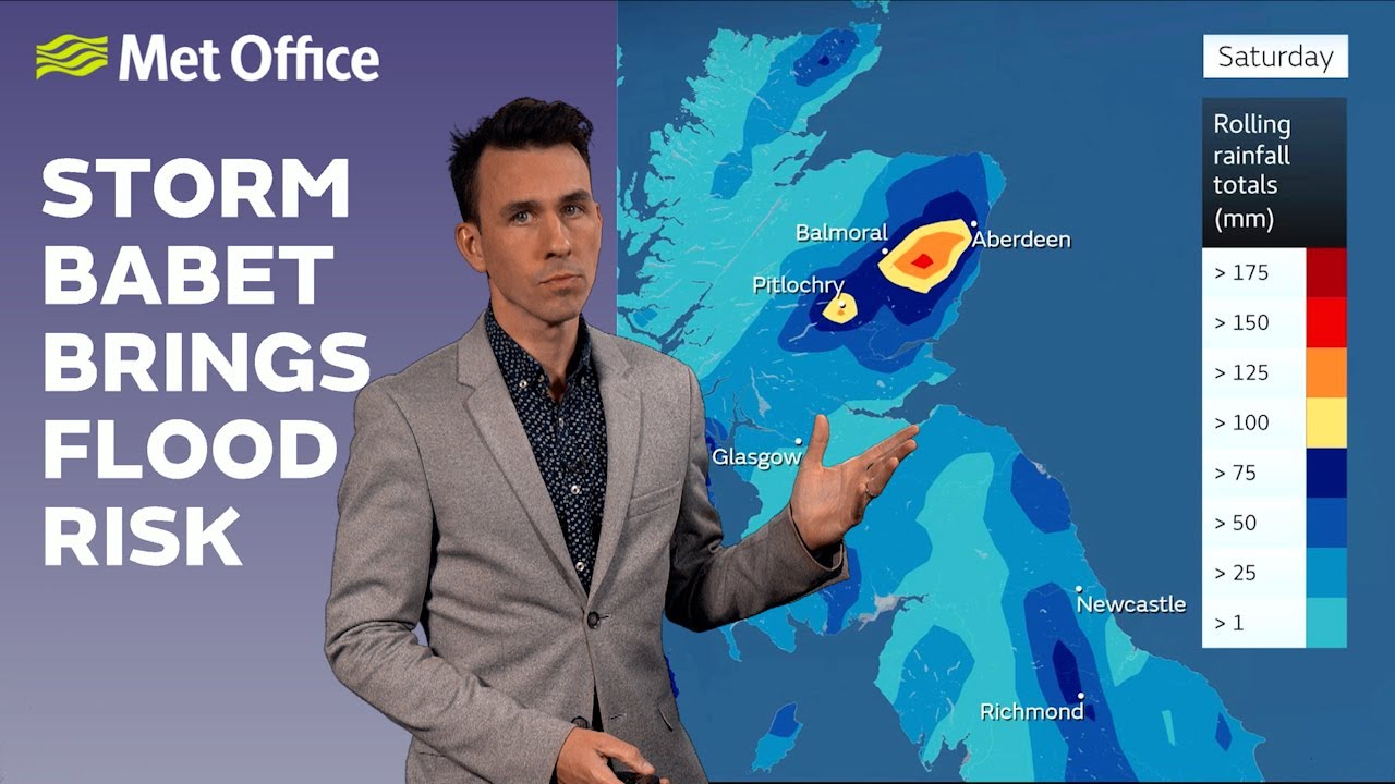 16/10/2023 – Flood risk from Storm Babet – Met Office weather forecast ...
