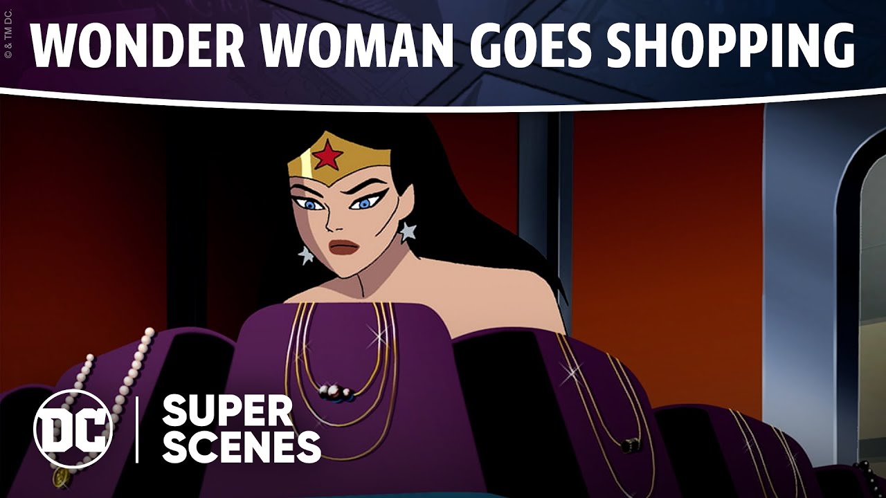 Justice League - Wonder Woman Goes Shopping | Super Scenes | DC - The ...