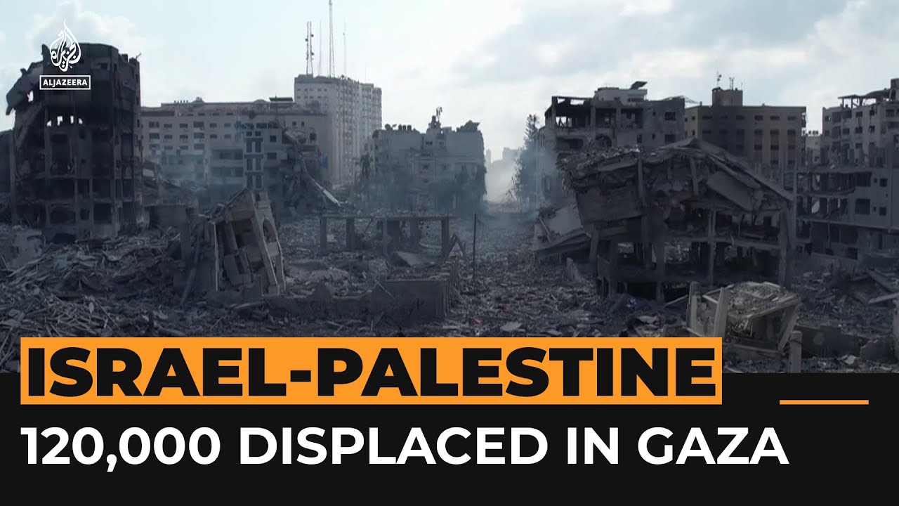Drone footage shows entire neighbourhoods destroyed in Gaza | Al ...