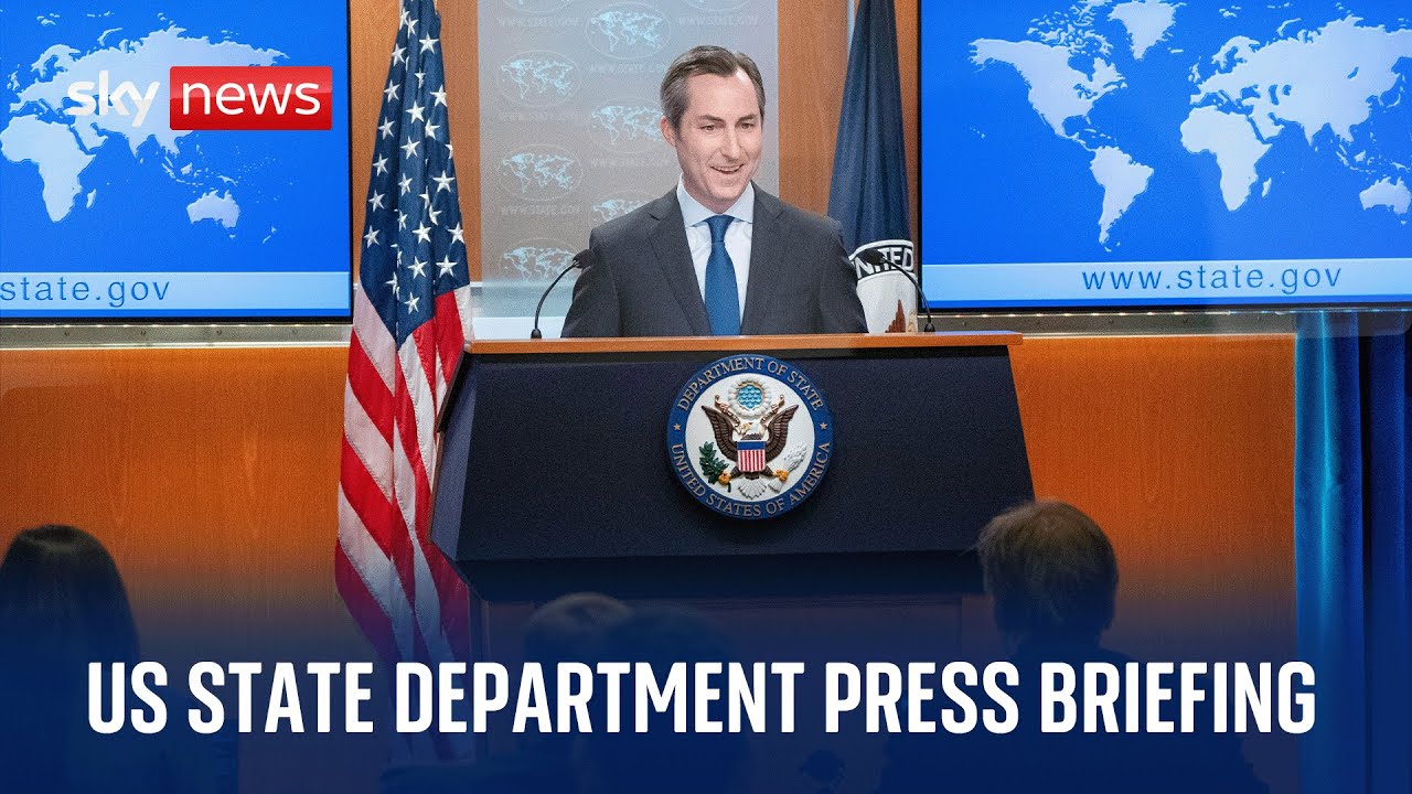 Watch live: US State Department briefing after mother and daughter ...