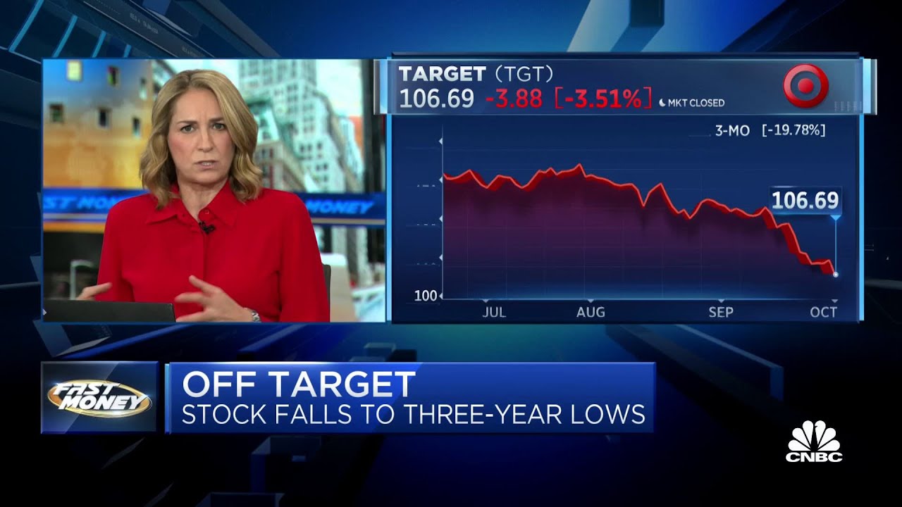 Target misses the bullseye, sinks to three-year low on Bank of America ...
