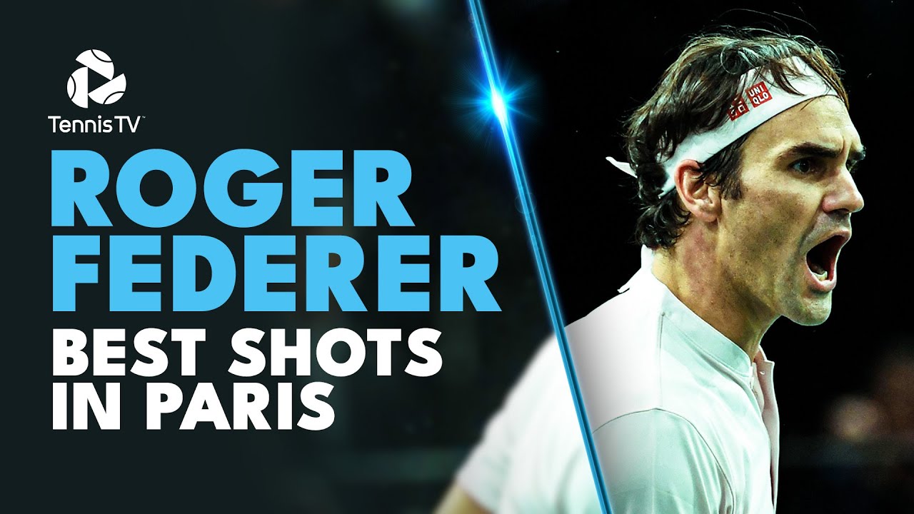 Roger Federer's GREATEST Ever Shots At The Rolex Paris Masters - The ...