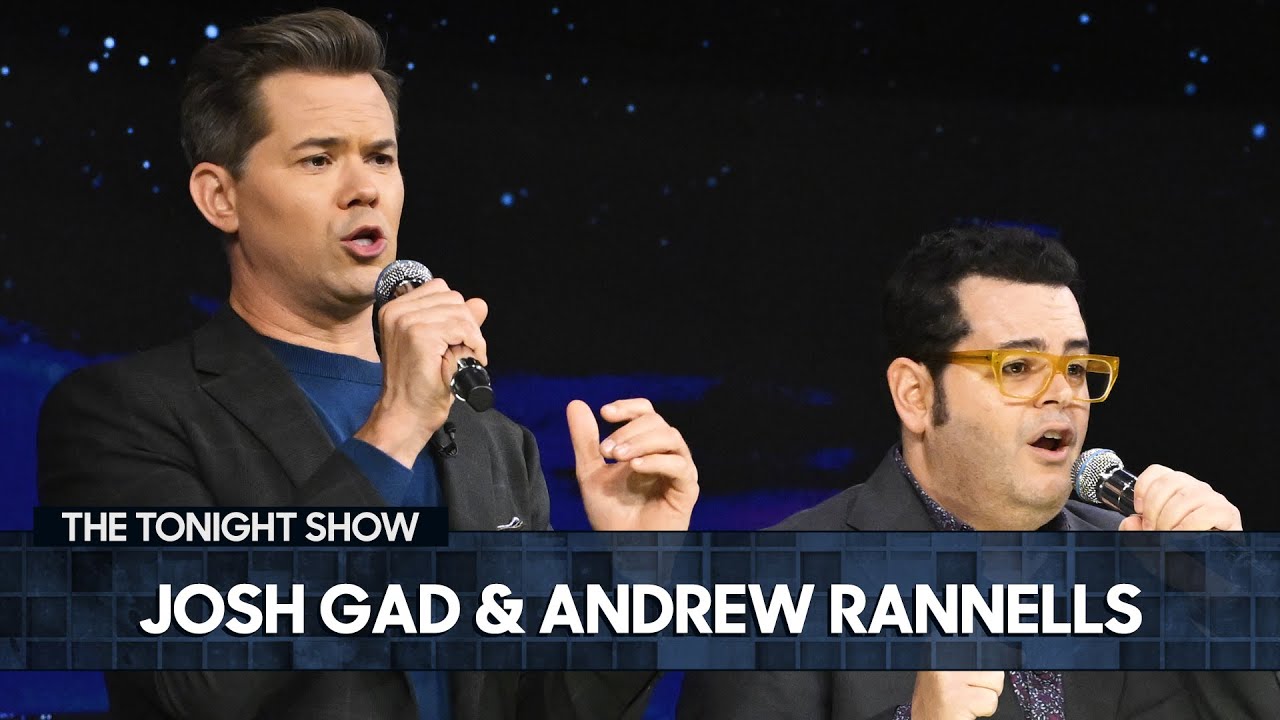 Josh Gad and Andrew Rannells Reunite on Broadway and Sing “Take On Me ...