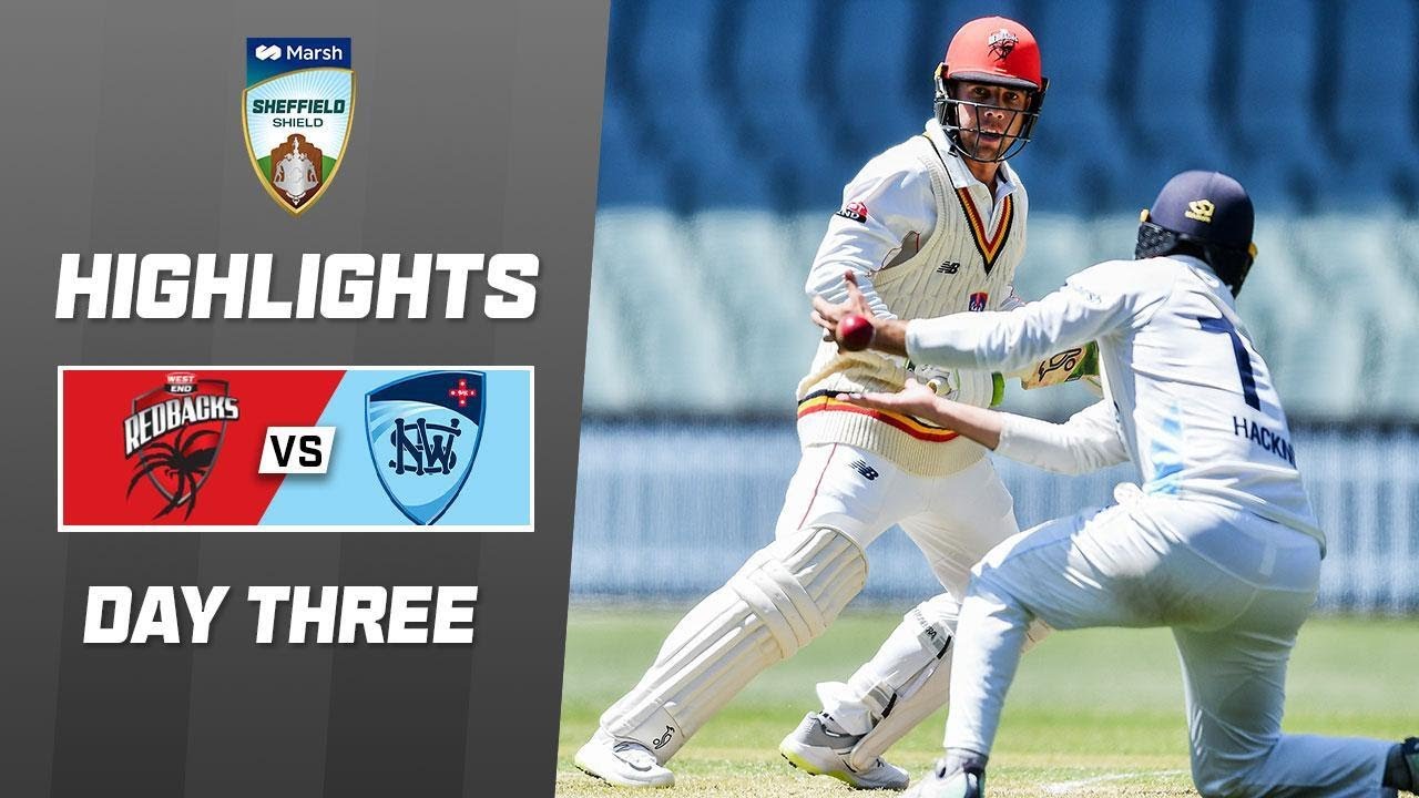 South Australia v NSW | Sheffield Shield 2023-24 | Day 3 - The Global ...