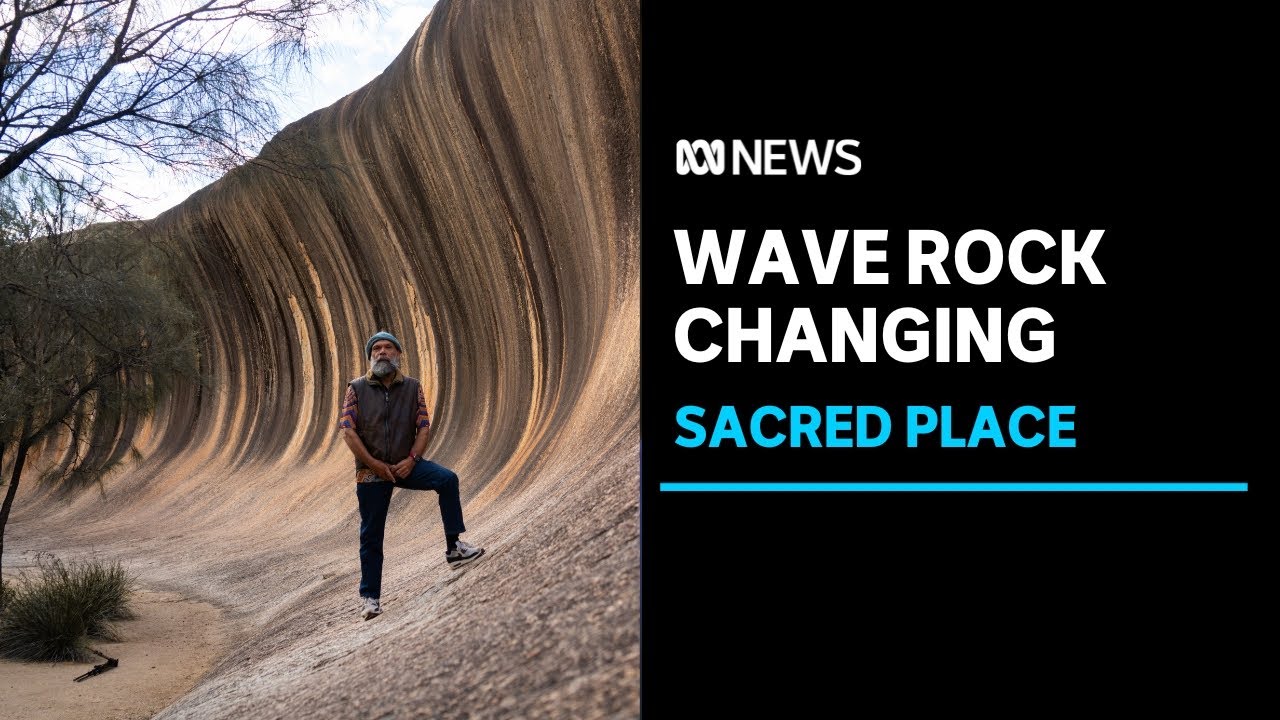 Is Western Australia's famous Wave Rock changing colour? | ABC News ...