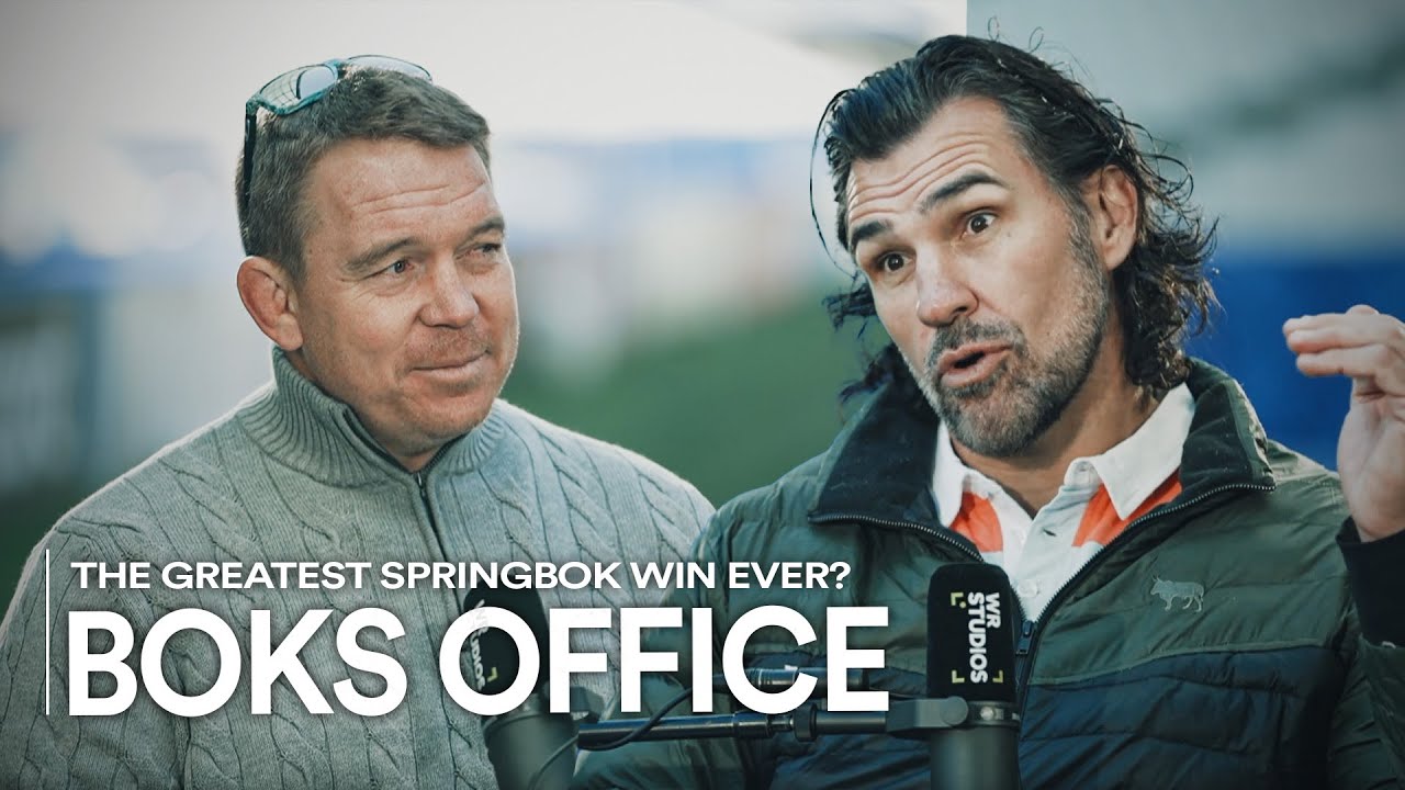 Springbok legends react to one of South Africa's greatest ever Rugby ...