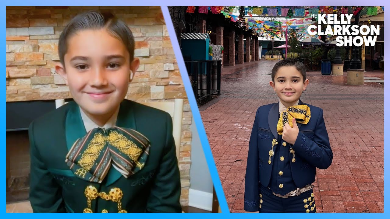 Kelly Clarkson Meets World's Youngest Mariachi Singer - The Global Herald