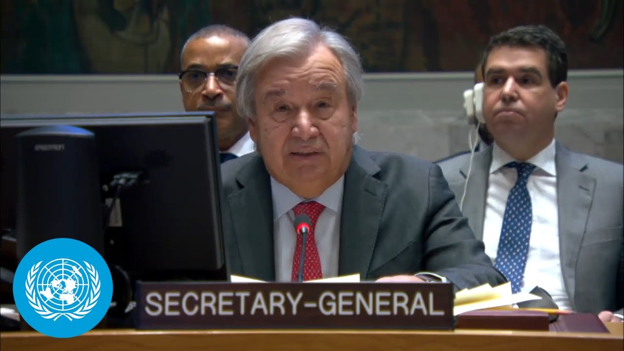 UN Chief - Middle East Situation "growing more dire by the hour ...