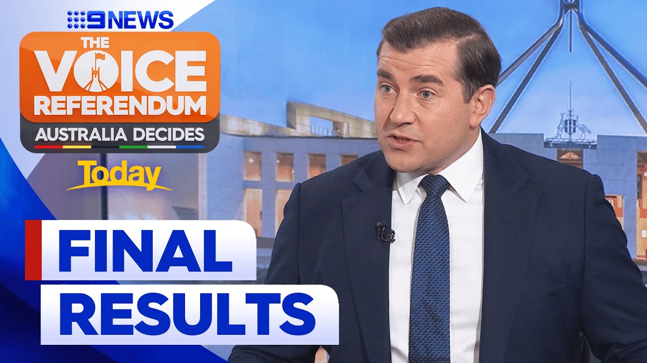 The Voice Referendum: Final results revealed | 9 News Australia - The ...