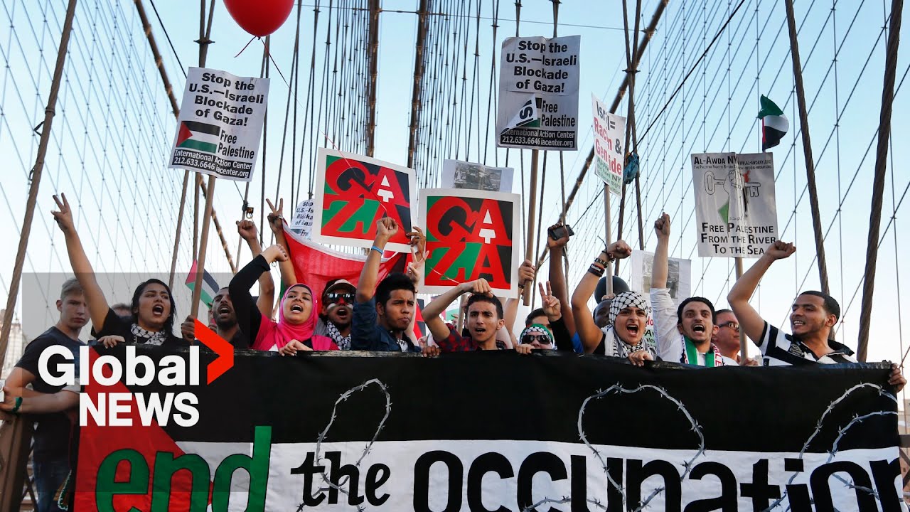 Protesters flood New York’s Grand Central, Brooklyn bridge demanding ...