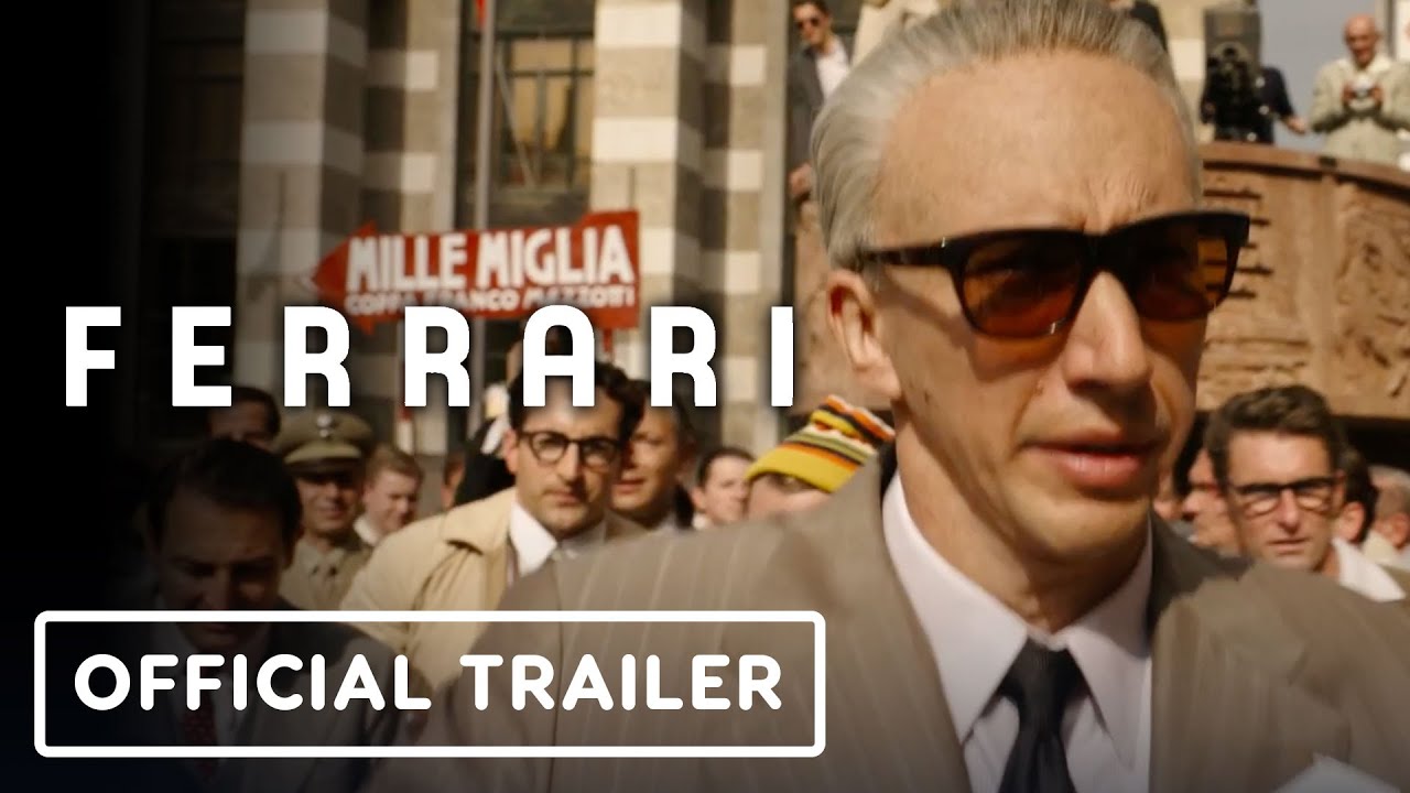 Ferrari - Official Trailer (2023) Adam Driver, Penélope Cruz, Shailene ...