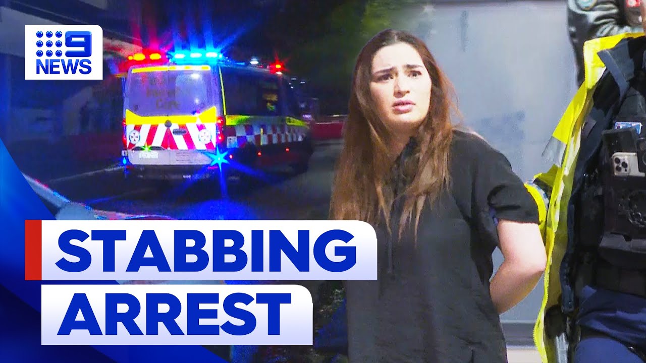 Woman arrested after men stabbed at Sydney bar in 'random' attack | 9 ...