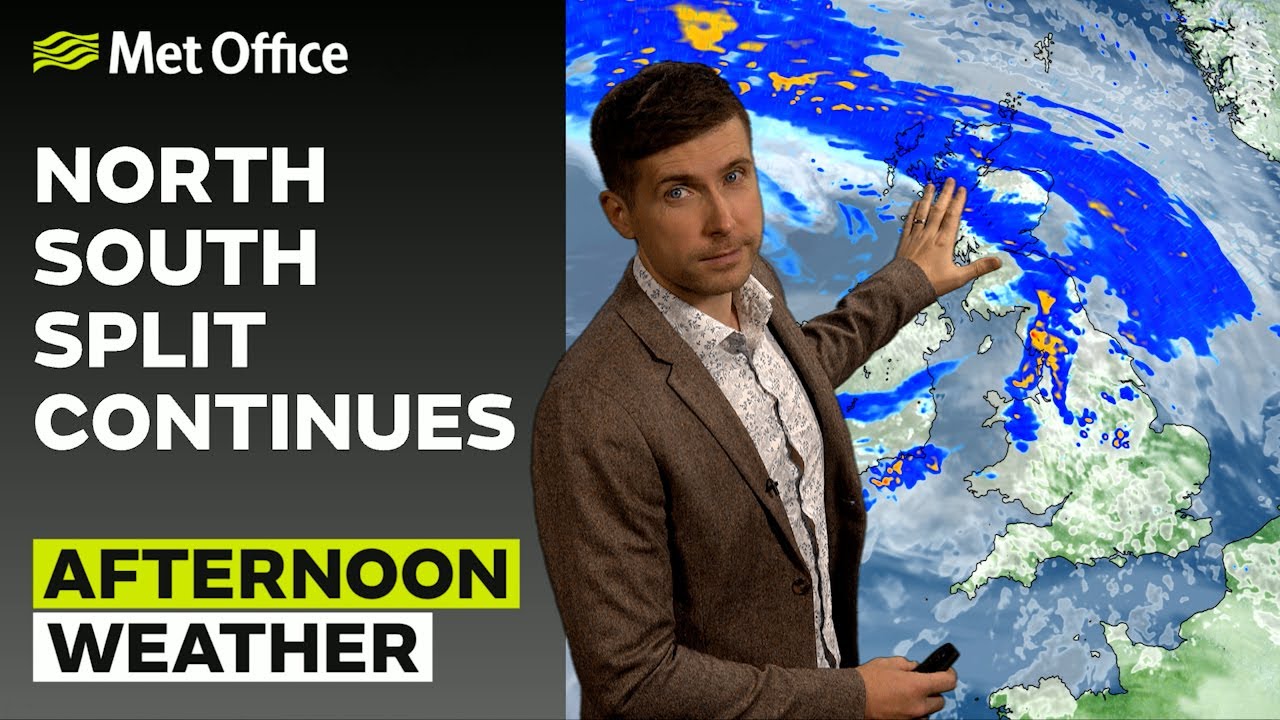 05/10/23 – A North-South Split – Afternoon Weather Forecast UK – Met ...