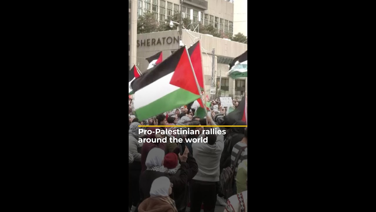 Pro-Palestinian rallies around the world | AJ #shorts - The Global Herald