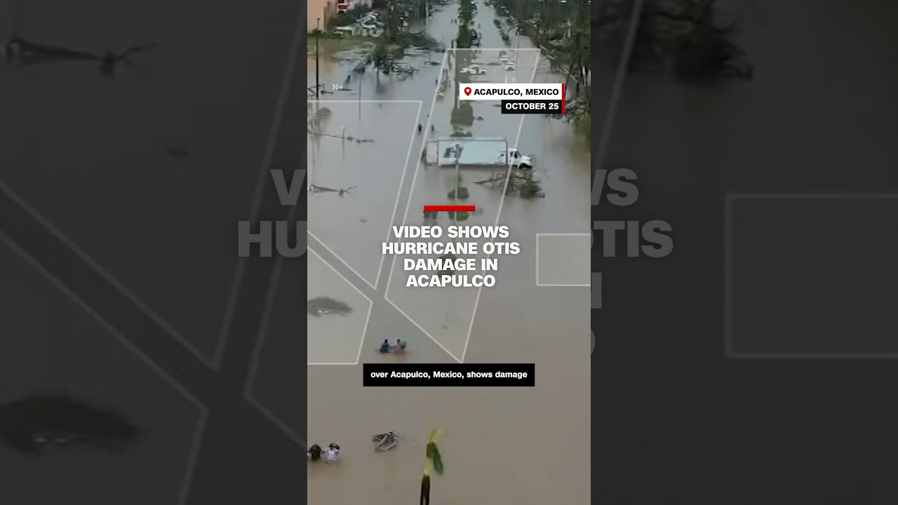 Video shows Hurricane Otis damage in Acapulco #cnn #news #hurricaneotis ...