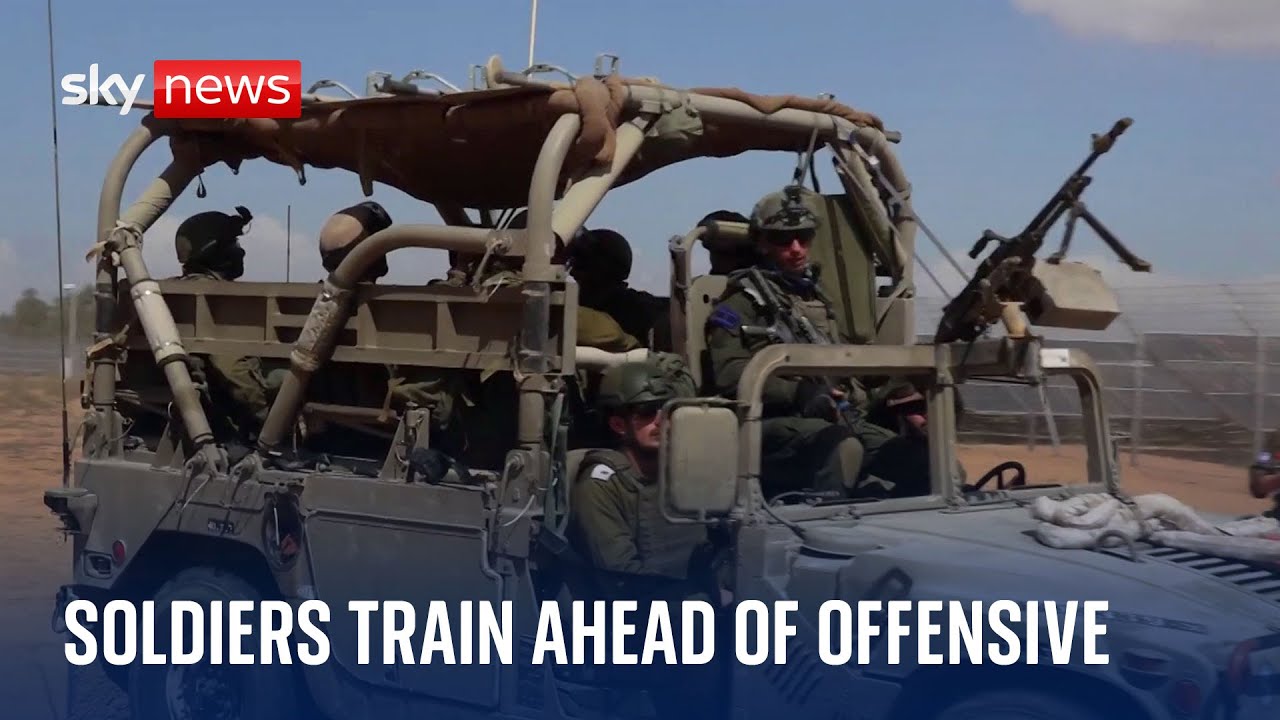 Israeli soldiers train ahead of expected ground offensive in Gaza - The Global Herald