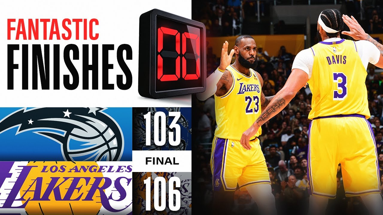 Final 3:10 WILD ENDING Magic vs Lakers | October 30, 2023 - The Global ...