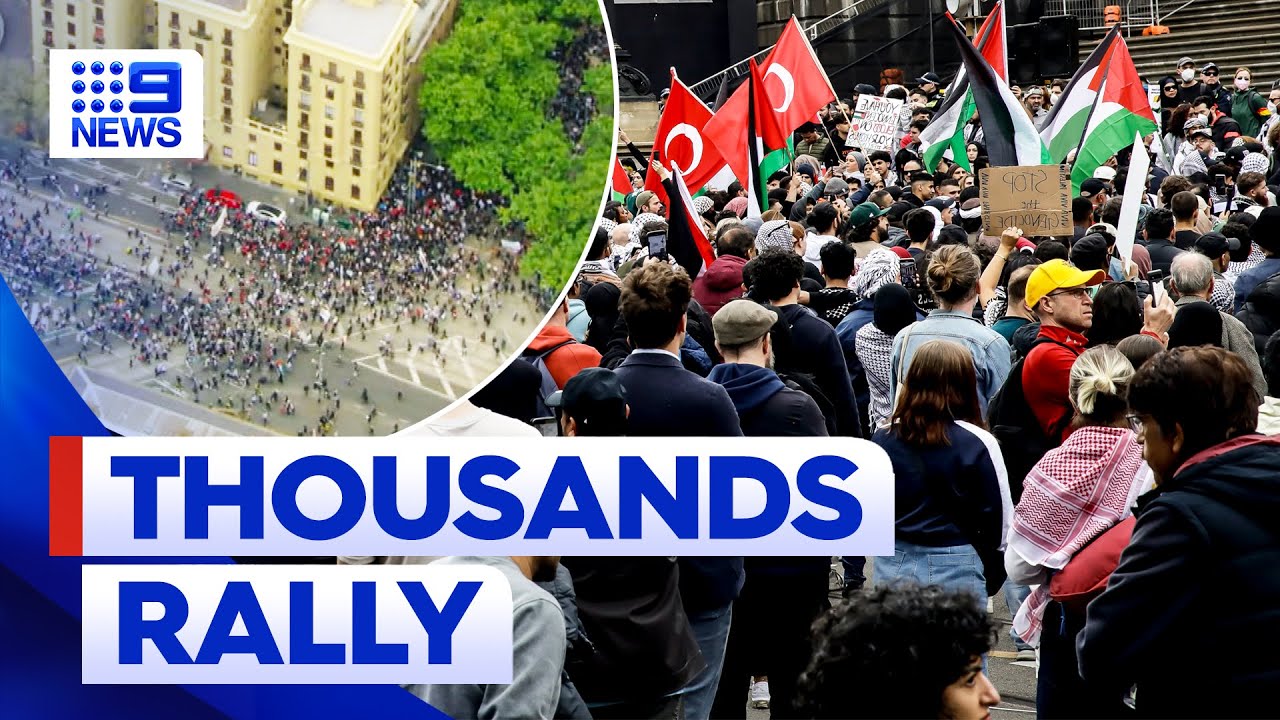 Thousands rally across the country as Israel-Hamas war continues | 9 ...