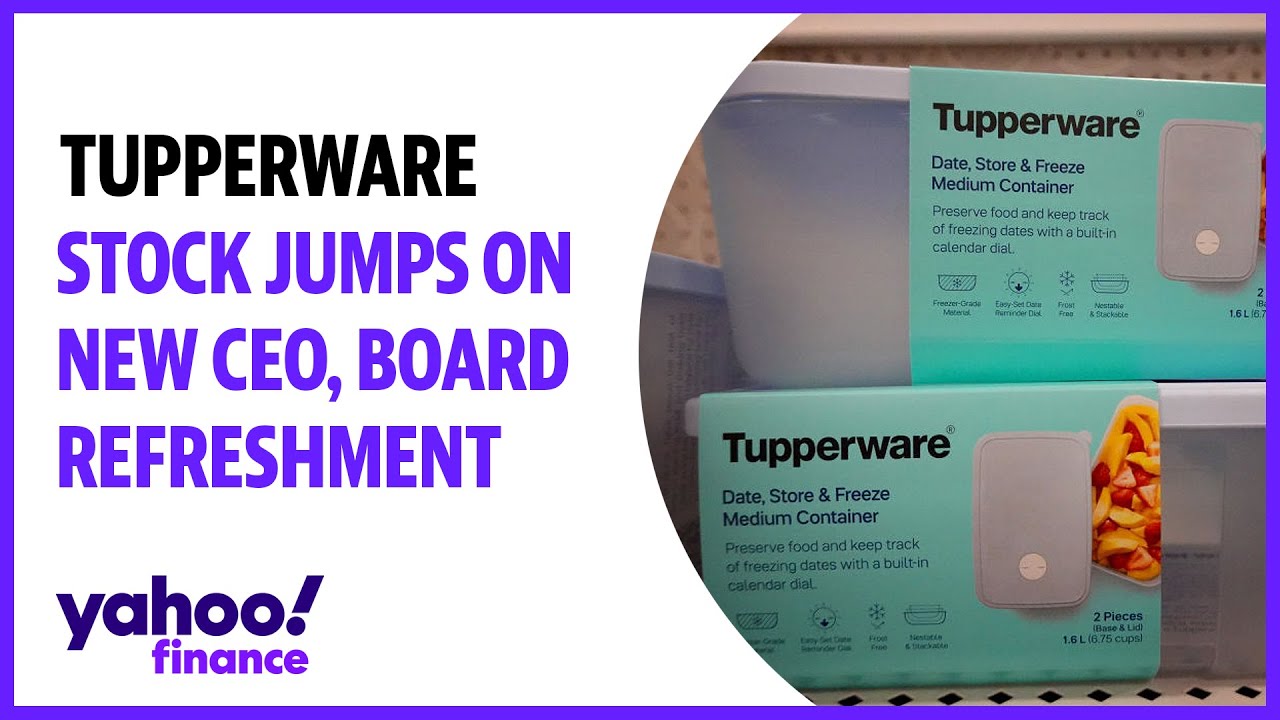 Tupperware stock jumps on new CEO, board refreshment - The Global Herald
