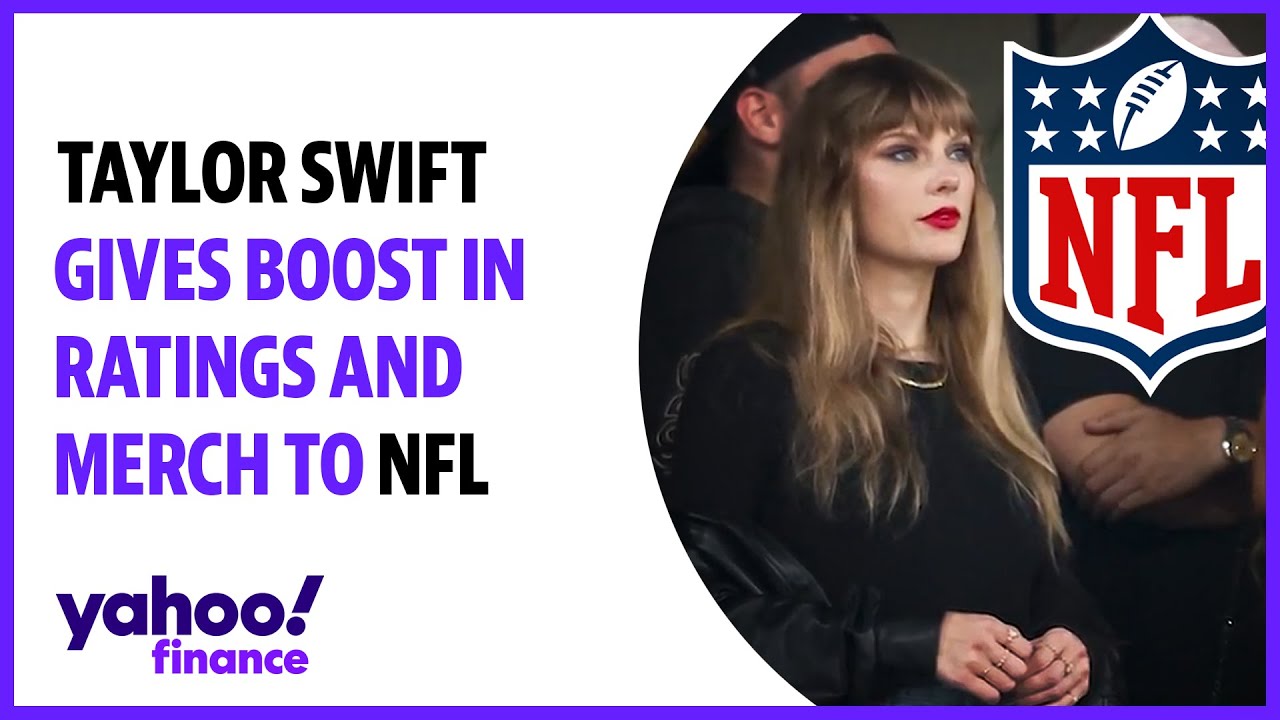 Taylor Swift gives boost to NFL ratings, merchandise, ticket sales ...