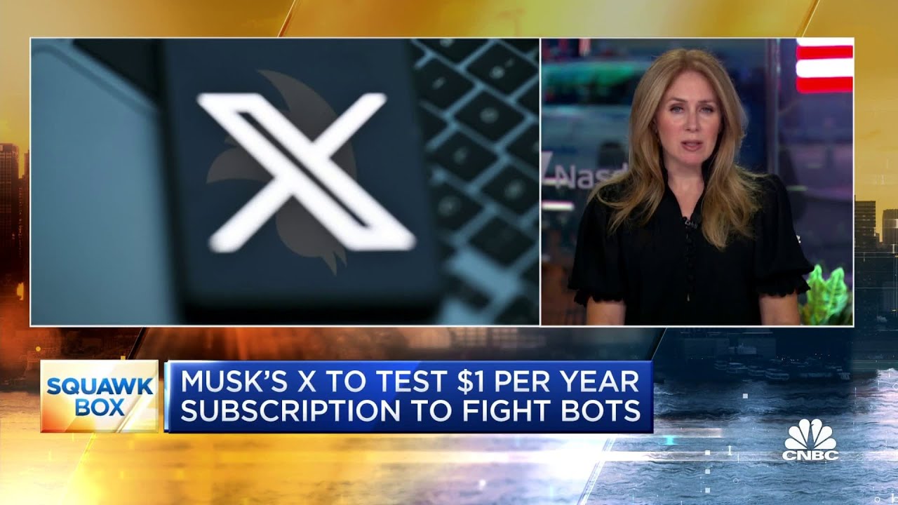 Elon Musk's X to test $1 per year subscription to fight bots - The ... Elon Musk's X to test $1 per year subscription to fight bots - The ...