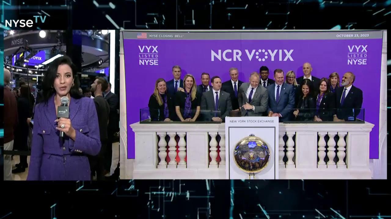 Oct. 23, 2023 NCR Voyix launches as an independent company! (NYSE: VYX ...