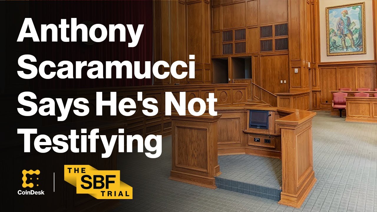 Anthony Scaramucci Says He's Not Testifying at SBF Trial: 'I Wasn't ...
